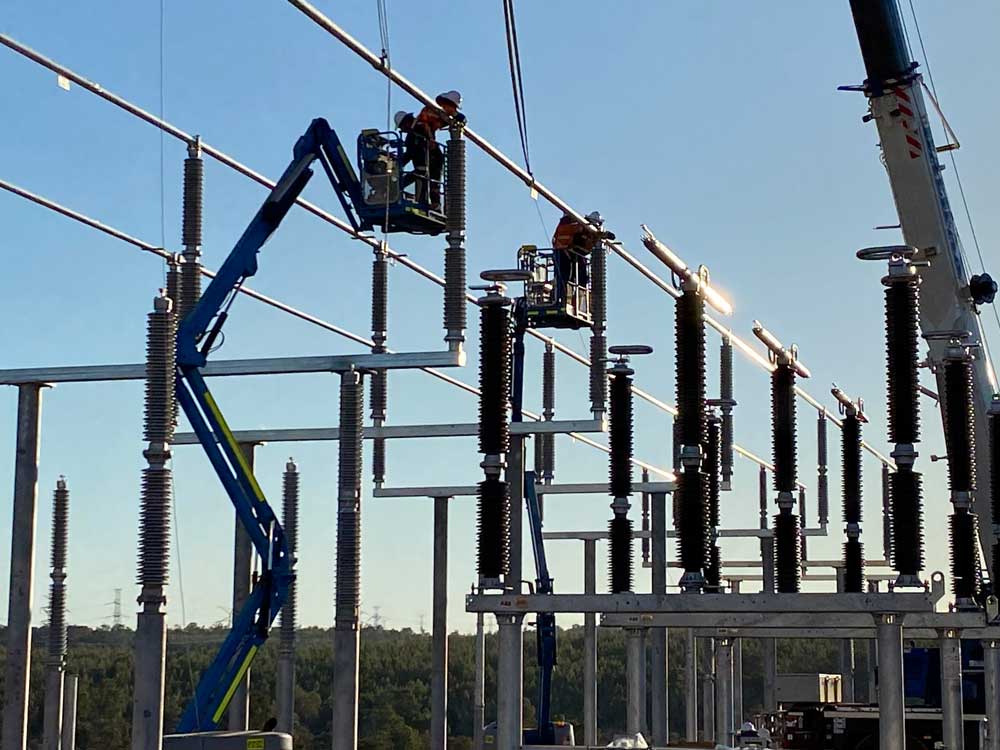 330kV Substation Assembly - Australian Power Industry Partners